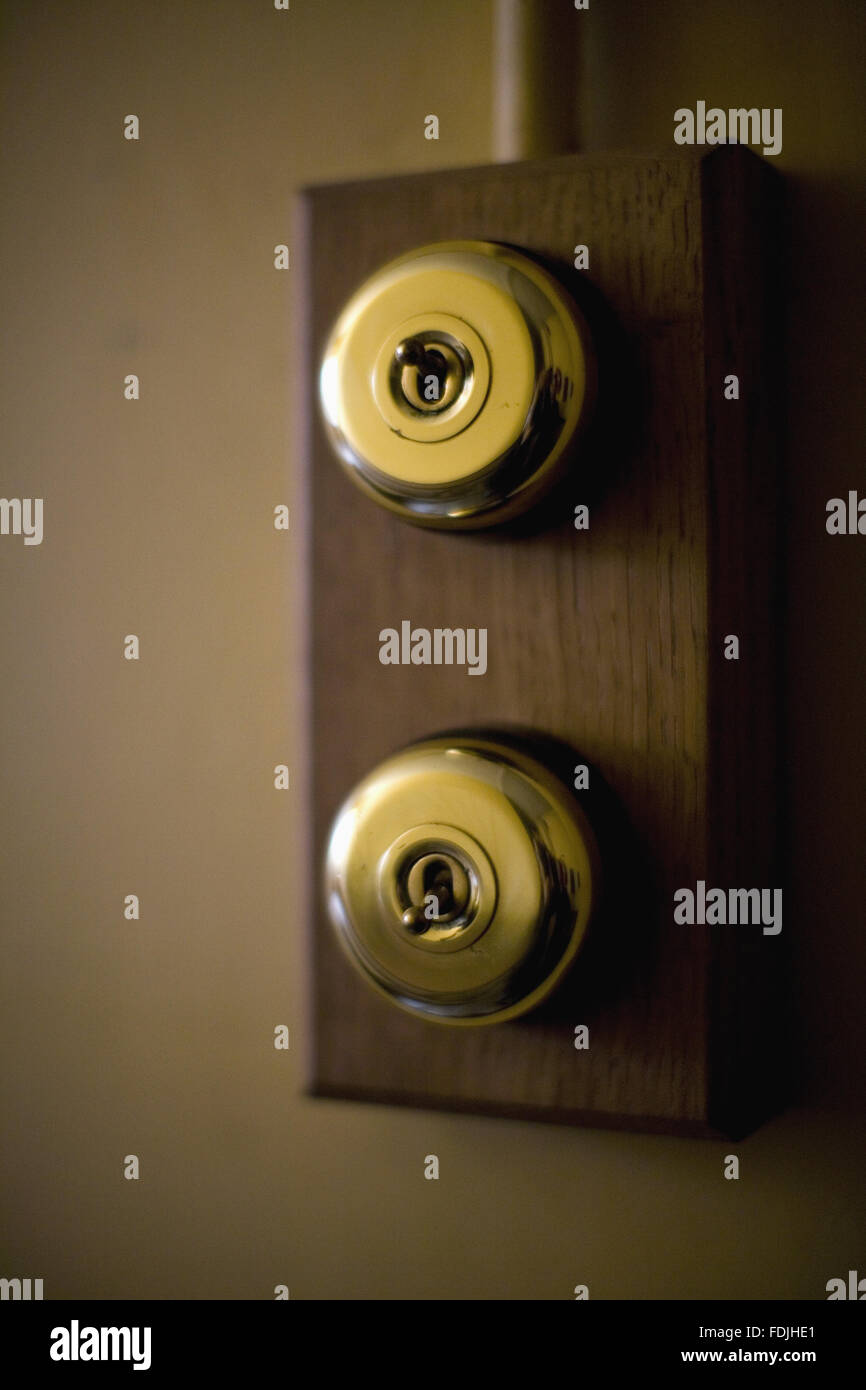 Old fashioned switches hi-res stock photography and images - Alamy