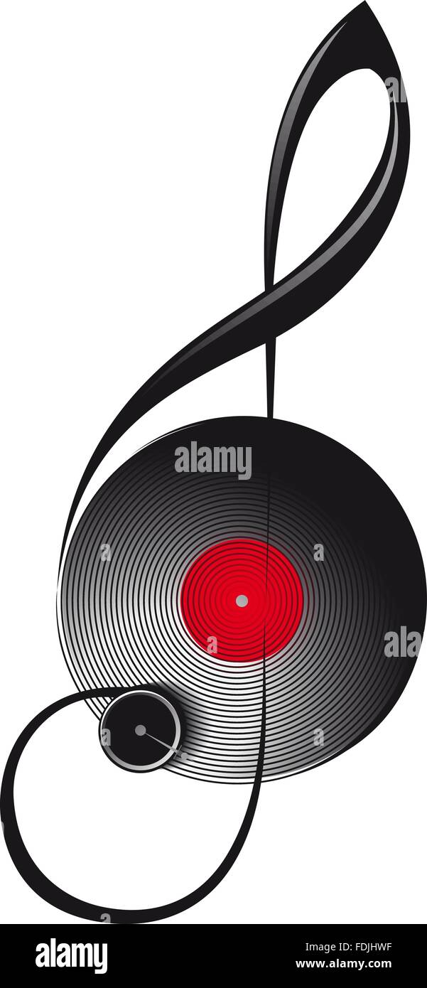 Pop art turntable Cut Out Stock Images & Pictures - Alamy