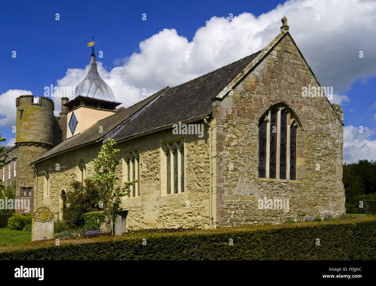 The Church of St Michael, built in the fourteenth and fifteenth ...