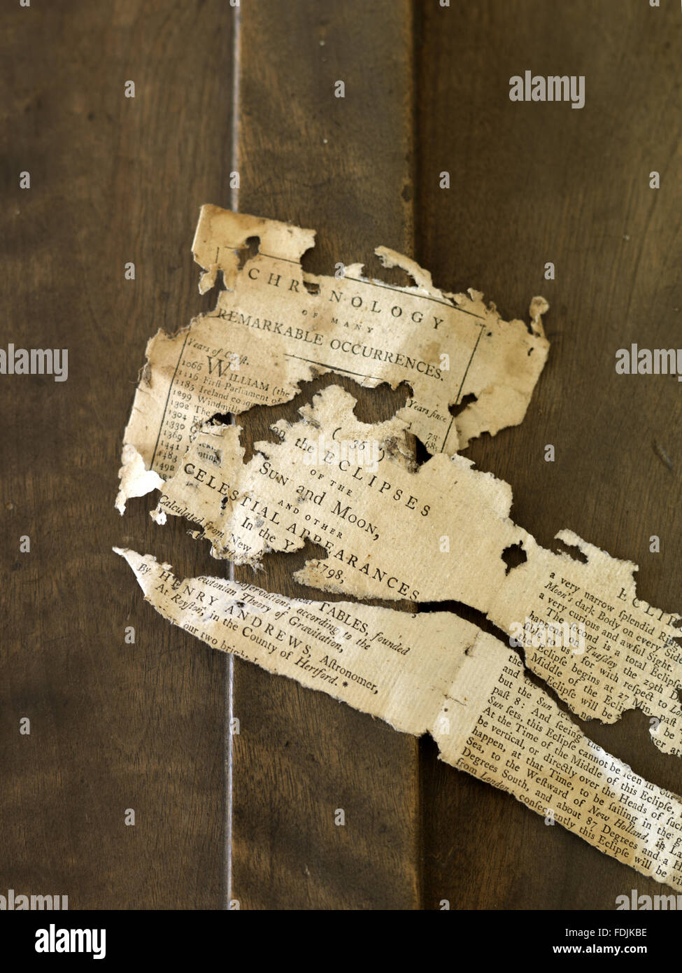 Chronology hi-res stock photography and images - Alamy