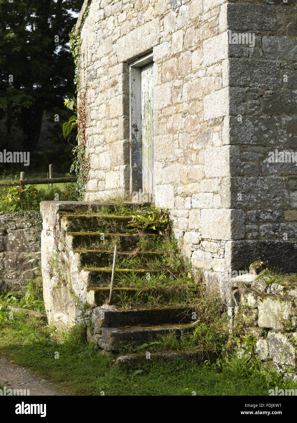 Outbuilding on the Godolphin estate, near Helston, Cornwall Stock Photo ...