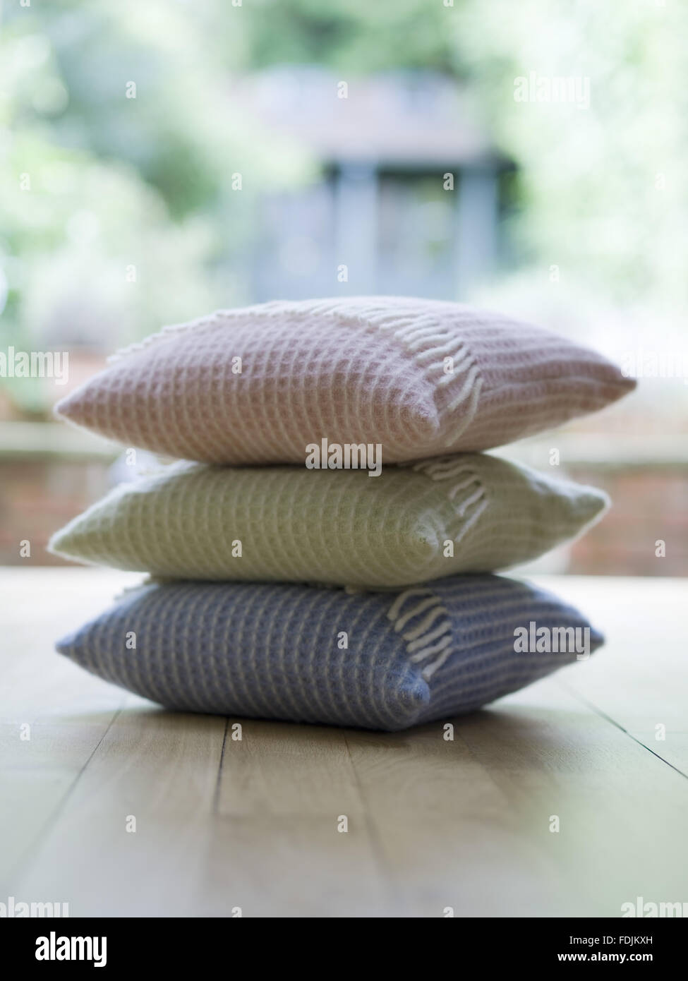 British-made pure new wool cushions. Product available in selected ...