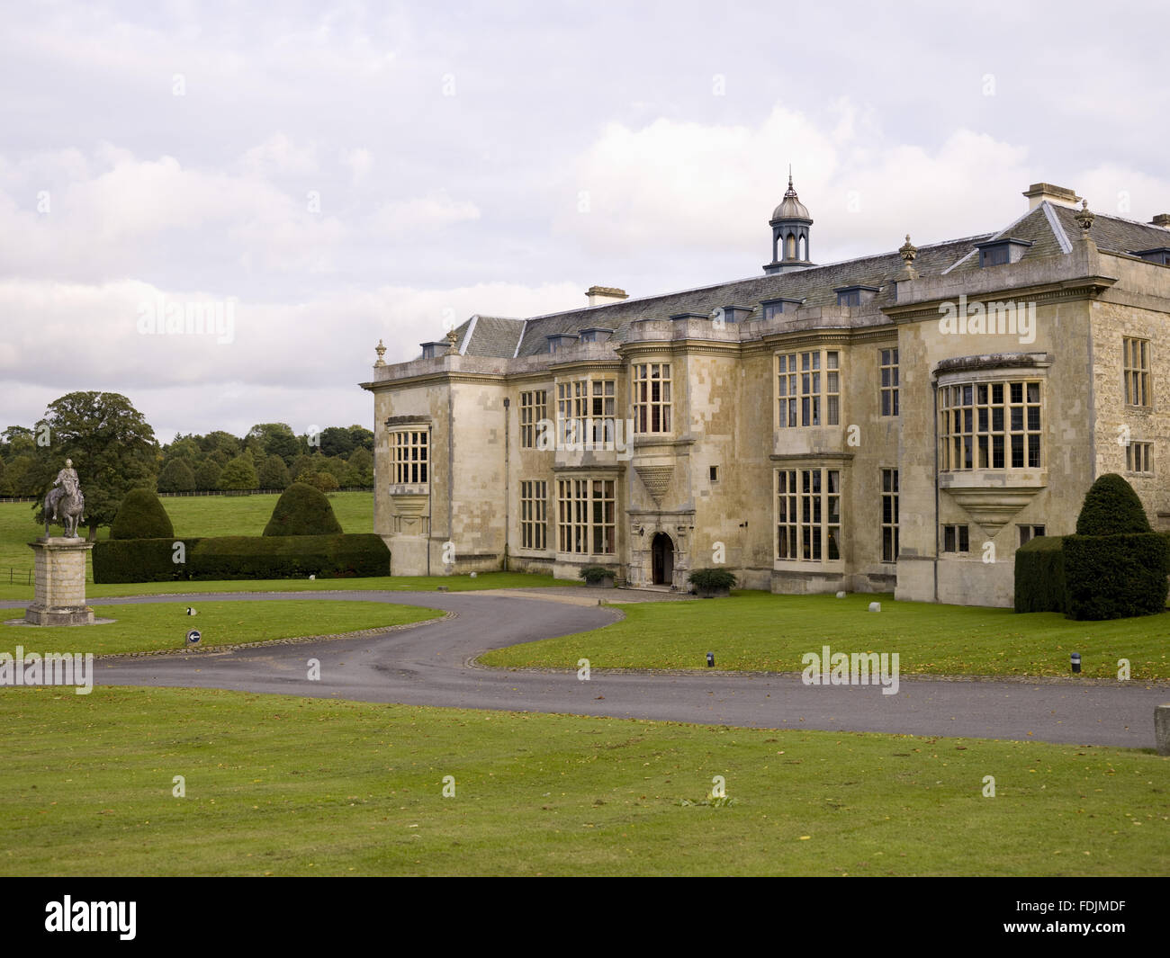 Exterior of Hartwell House, a historic house hotel in Buckinghamshire ...