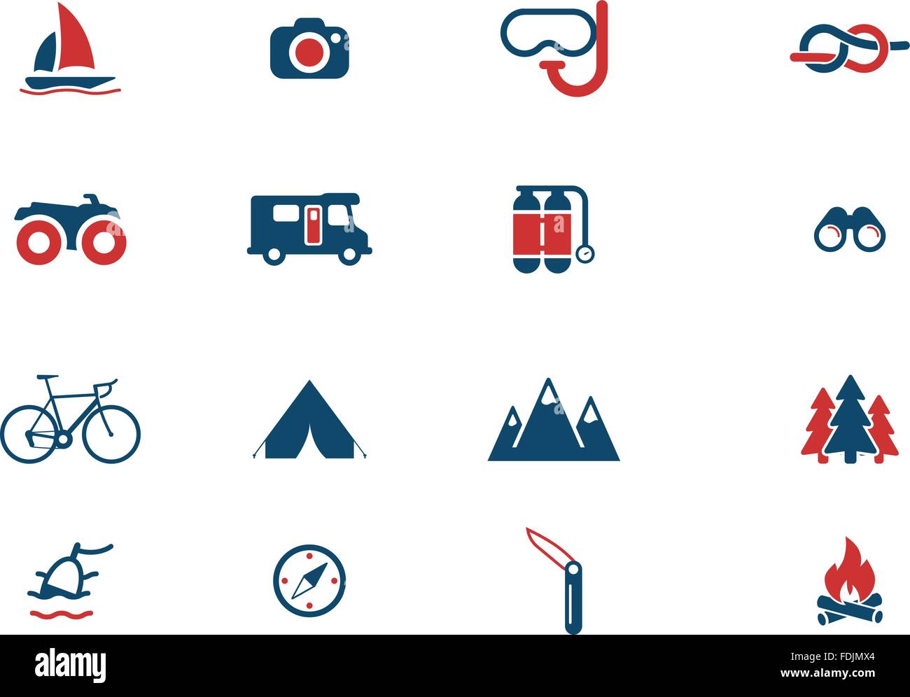 Active recreation icon set Stock Vector Image & Art - Alamy