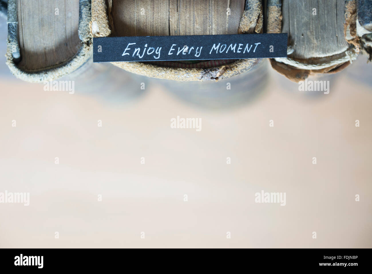 Enjoy every moment idea Stock Photo - Alamy