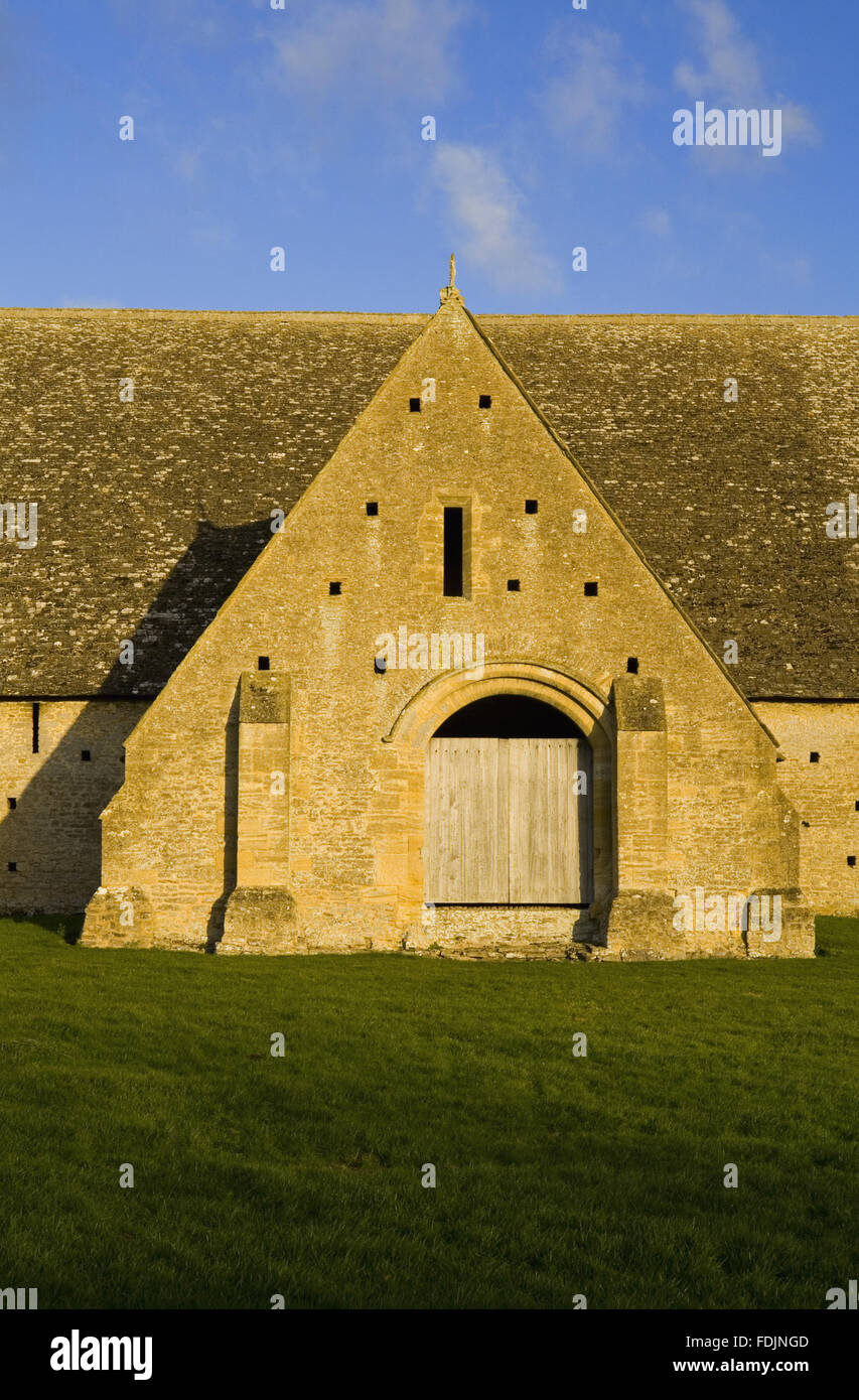 One of the projecting porches of the mid-thirteenth century monastic ...