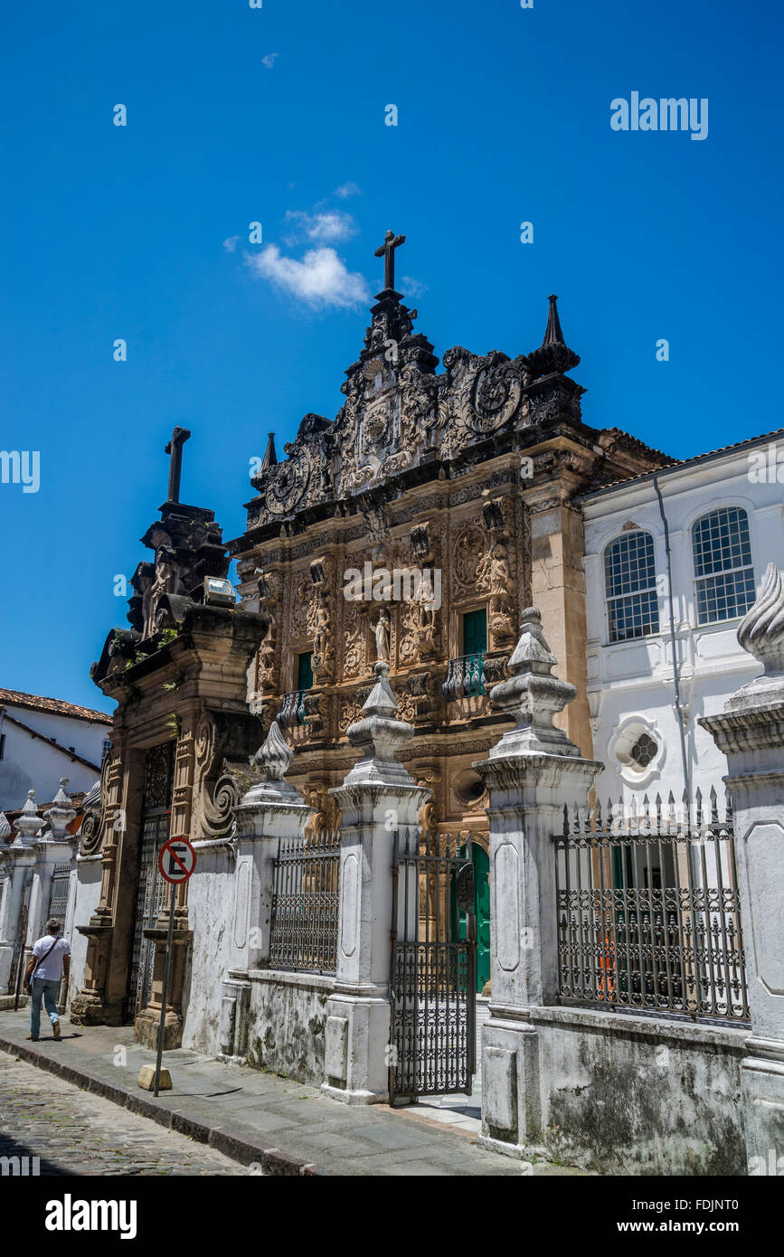 Catholic Church of the Ordem Terceira de São Francisco, Salvador, Bahia ...