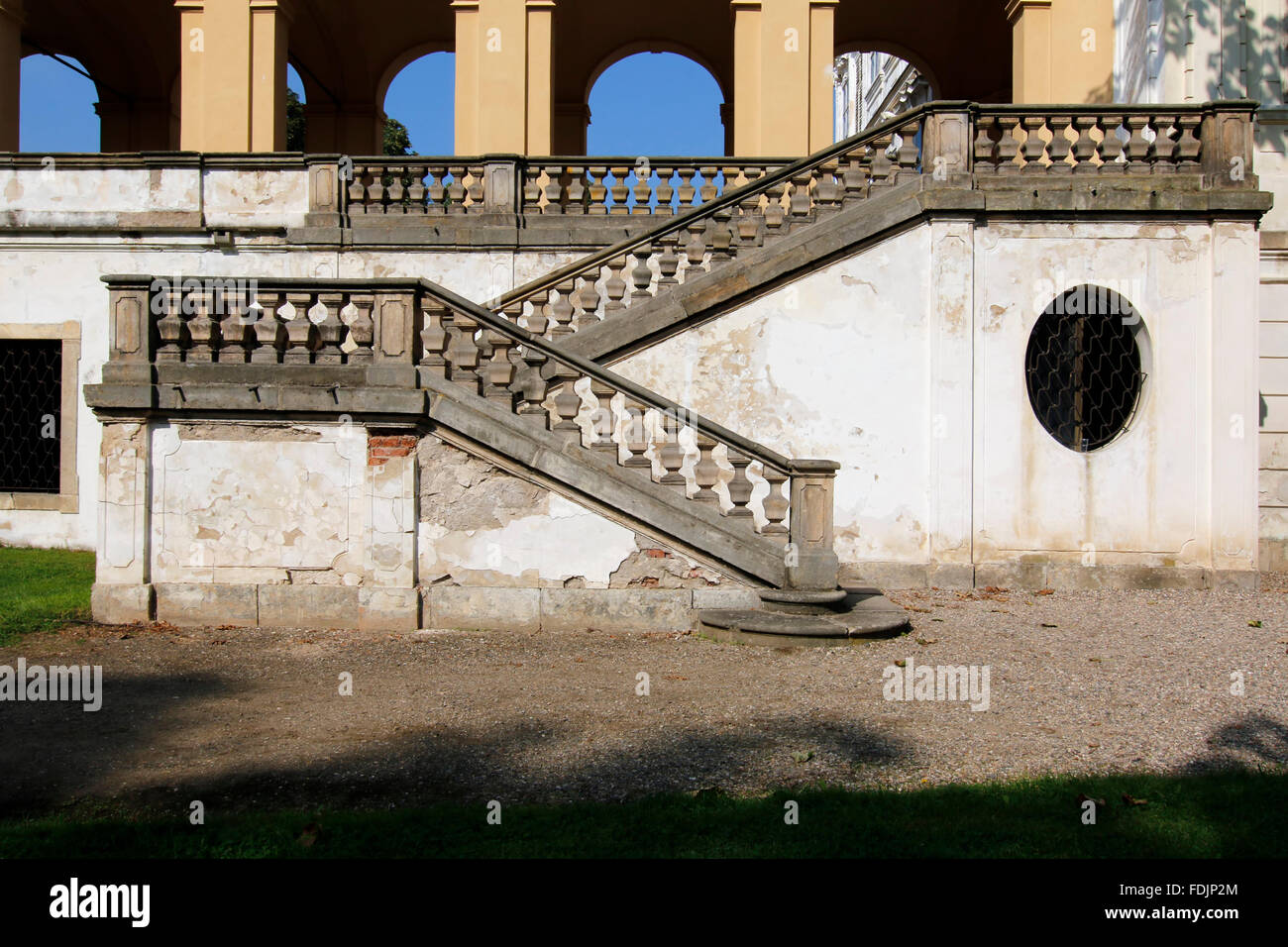 Baroque stairs hi-res stock photography and images - Alamy