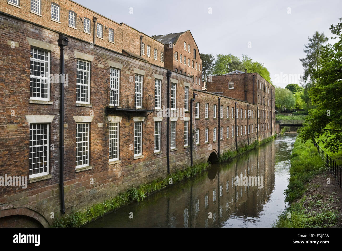 Quarry Bank Mill, the eighteenth century cotton mill established by ...