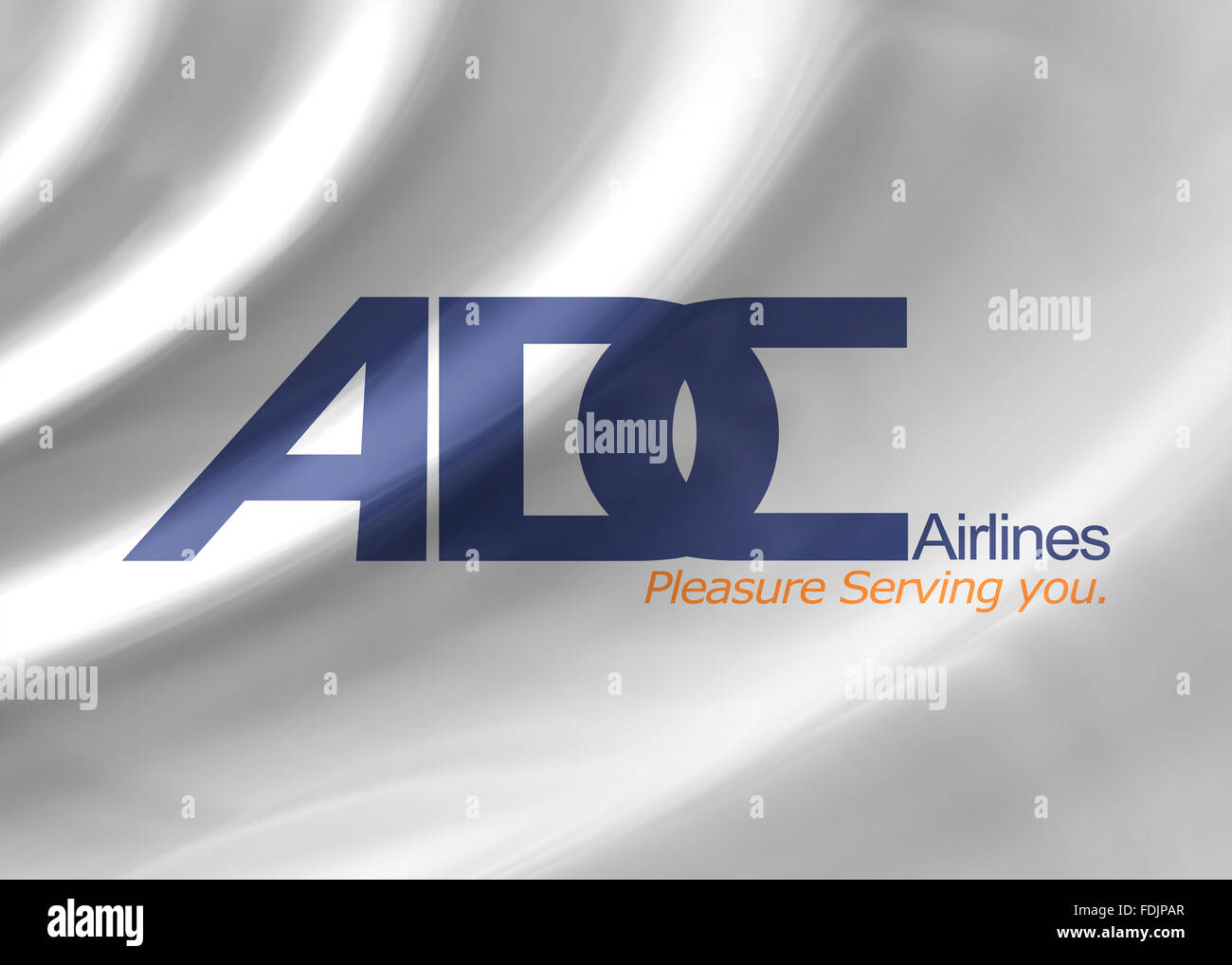 ADC Airlines logo flag icon Stock Photo - Alamy