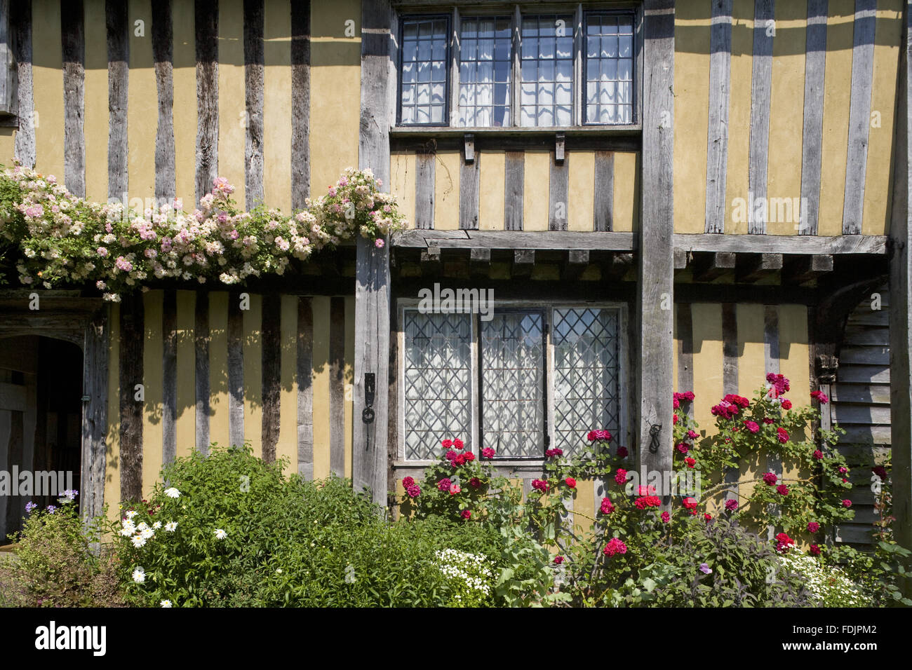 The early sixteenth-century half-timbered house, Smallhythe Place, the ...