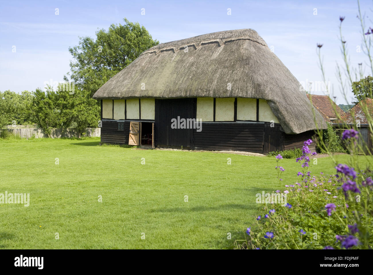 The Barn Theatre at Smallhythe Place, the home of actress Ellen Terry ...
