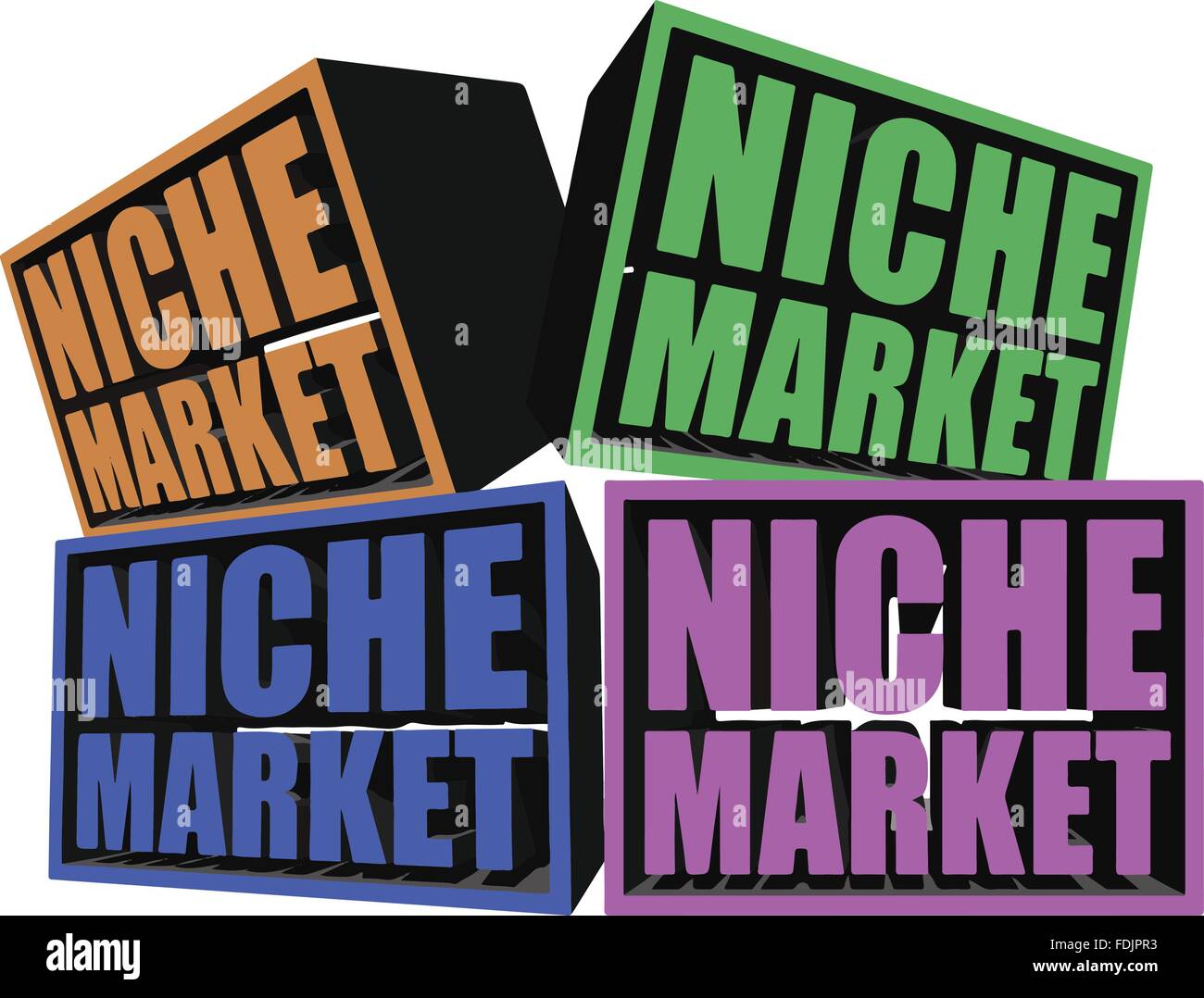 Niche letter Stock Vector Images - Alamy