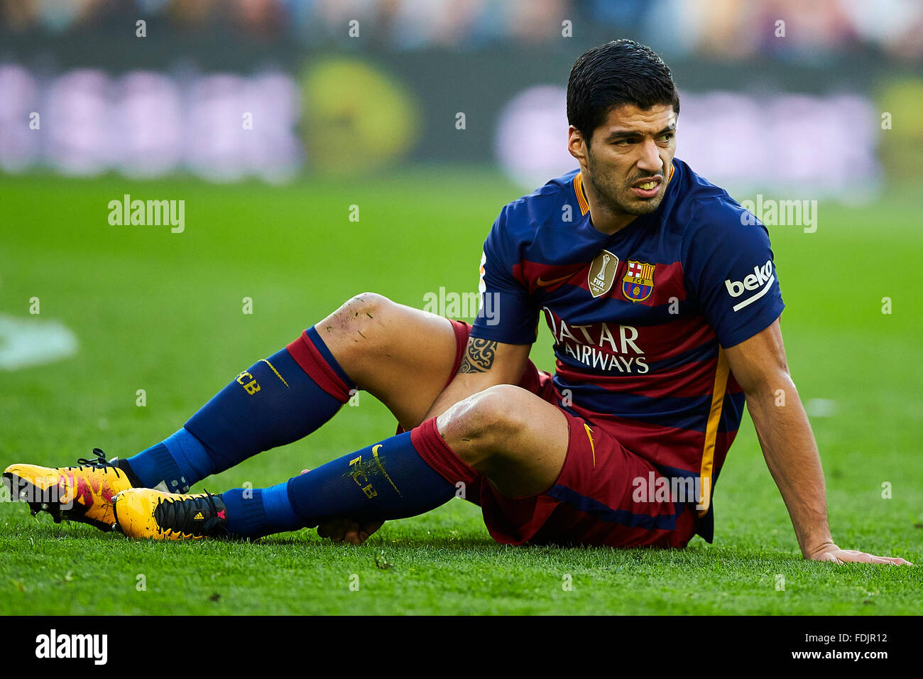 Luis Suarez (FC Barcelona), during La Liga soccer match between FC ...