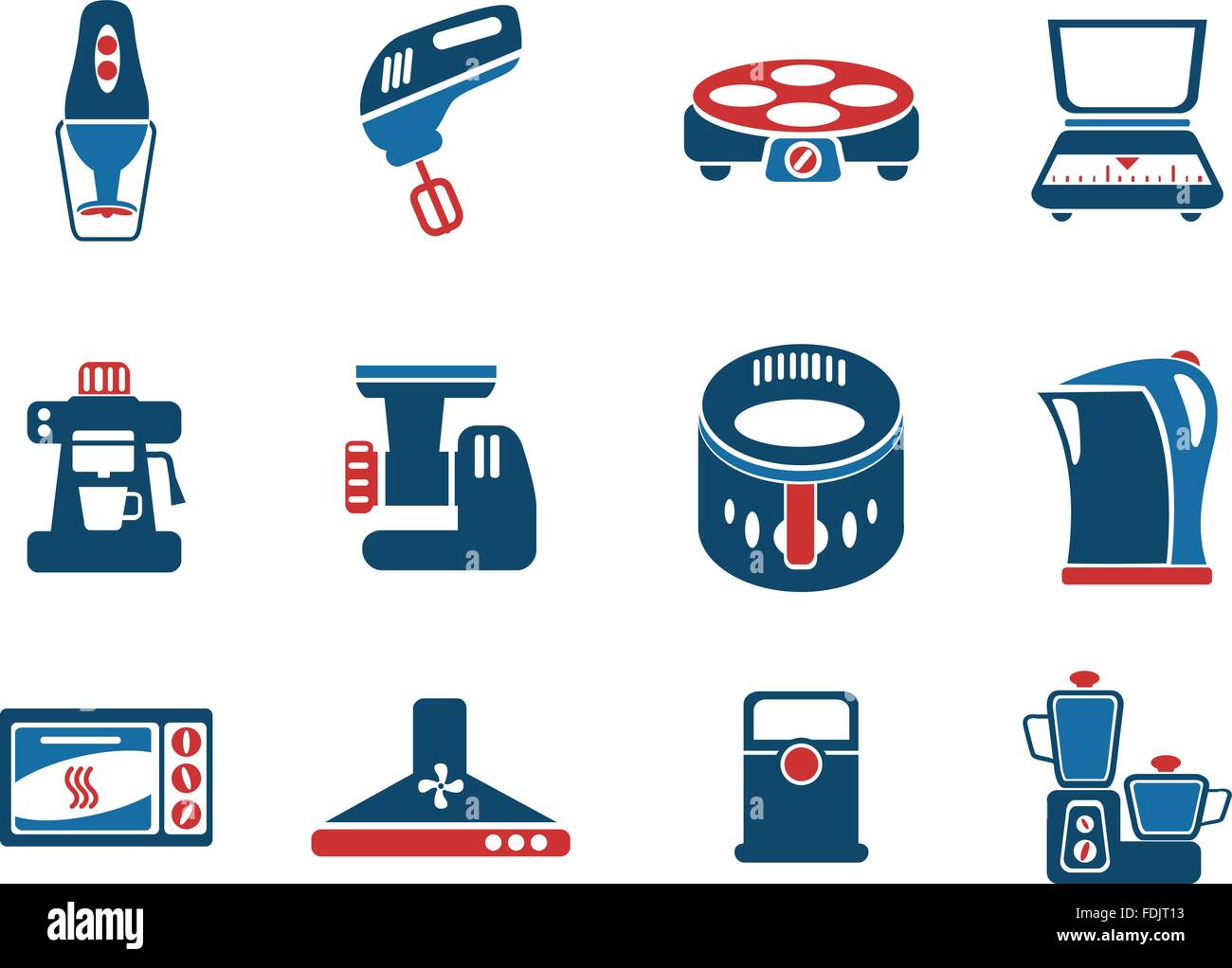 Kitchen Utensils Icon Set Stock Vector Image & Art - Alamy