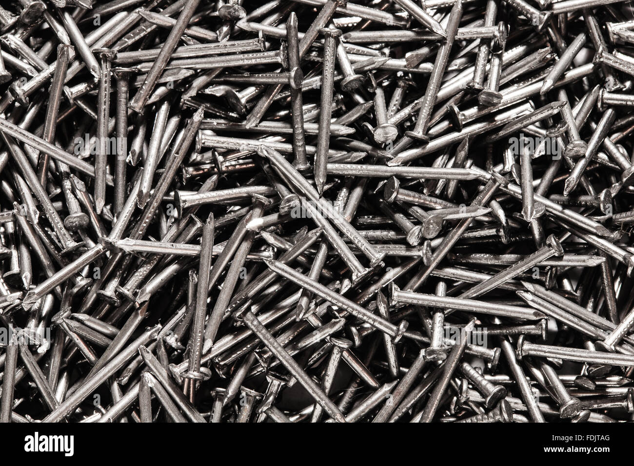 Steel nails hi-res stock photography and images - Alamy