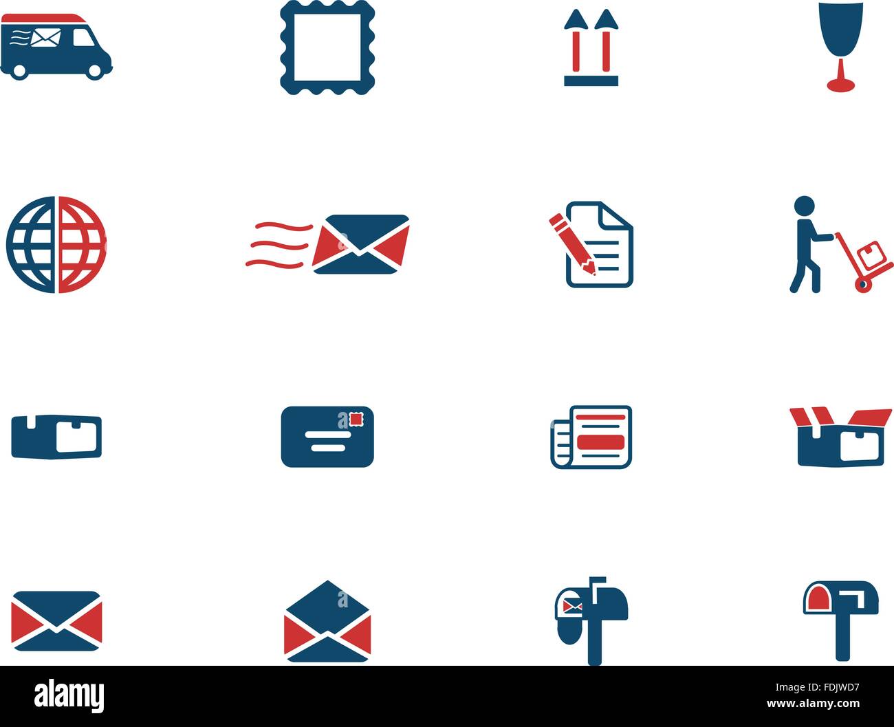 Sender service Stock Vector Images - Alamy