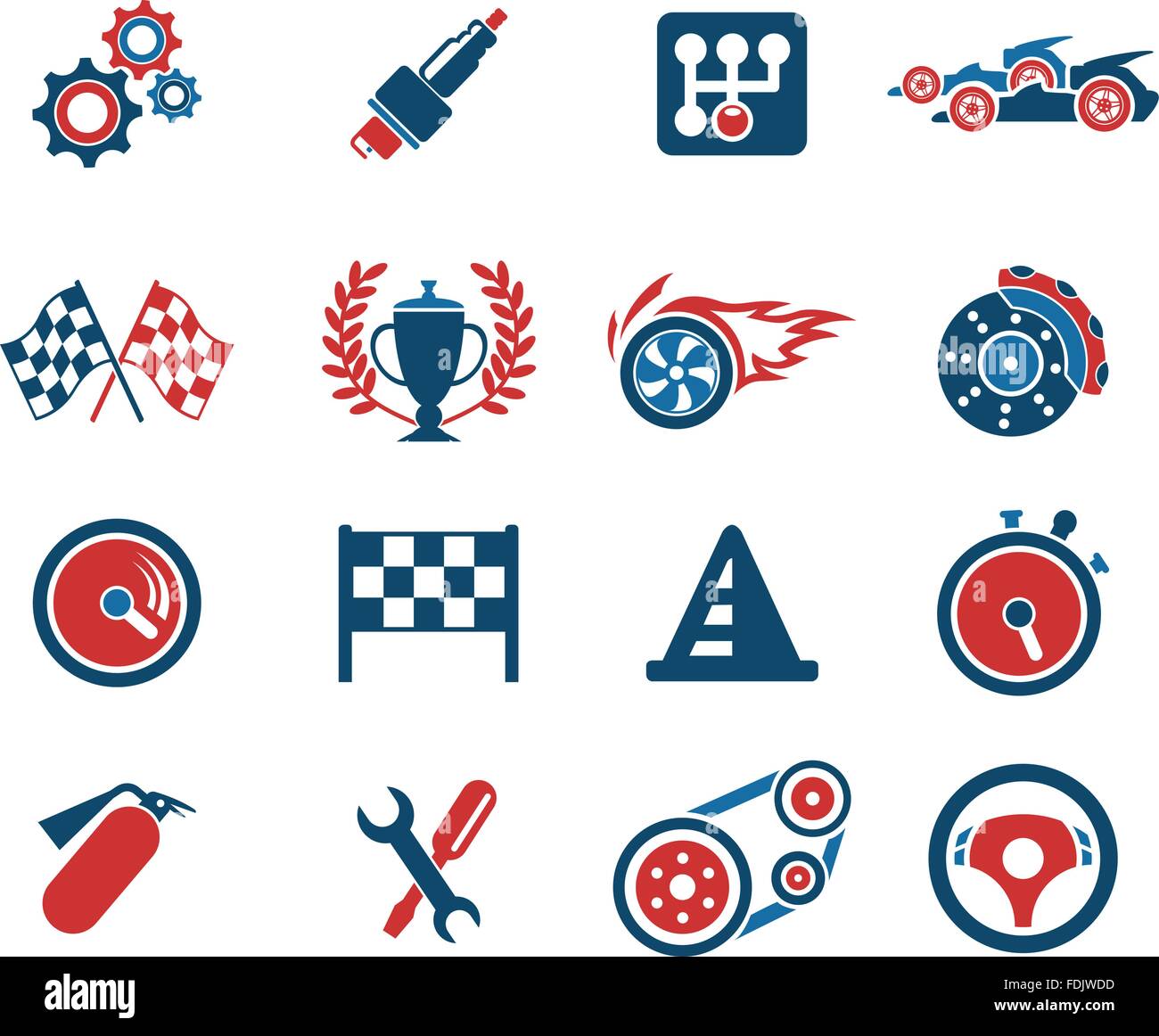 Starting Wheel Stock Vector Images - Alamy