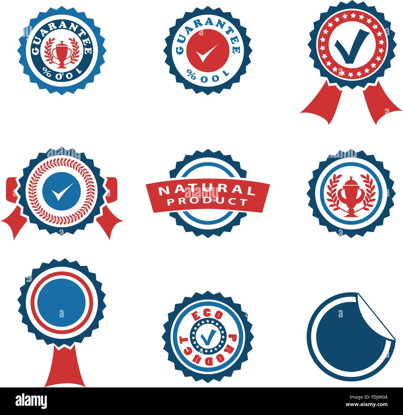 Coat of arms seals Stock Vector Images - Alamy