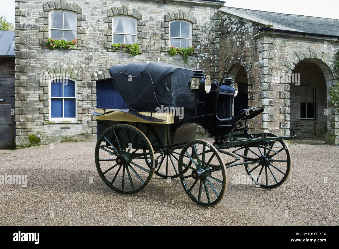 The Portland Wagonette, part of The National Trust's Carriage Museum ...