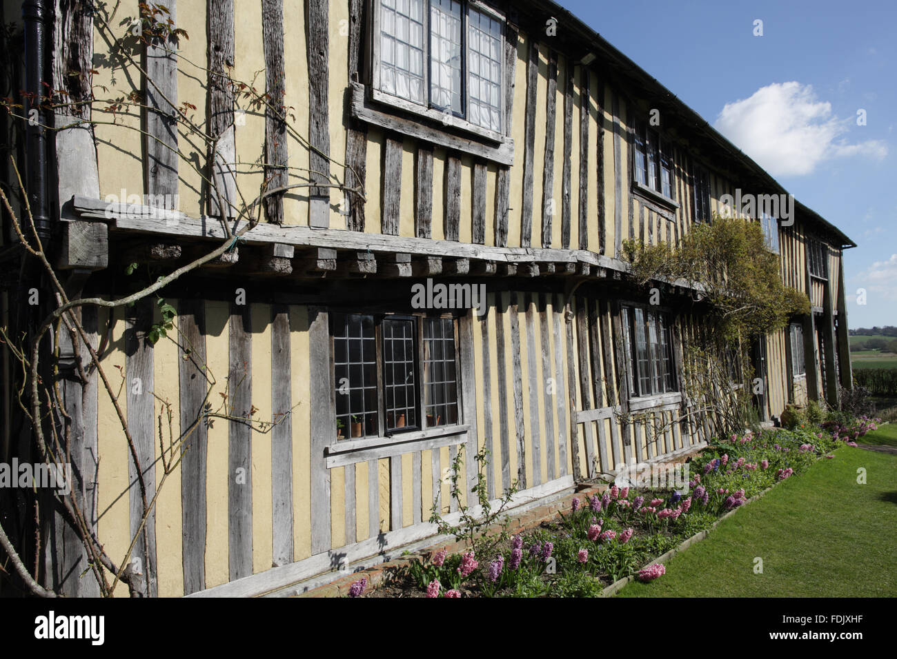 Exterior view of Smallhythe Place, the home of actor Ellen Terry from ...