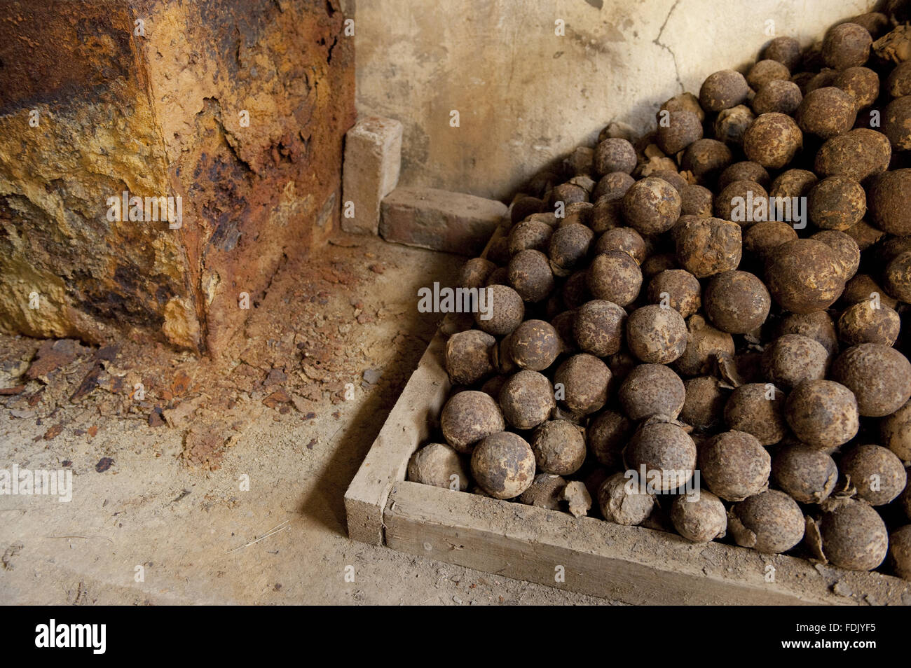Force Crag Mine, Borrowdale, Lake District, Cumbria. Force Crag was the ...