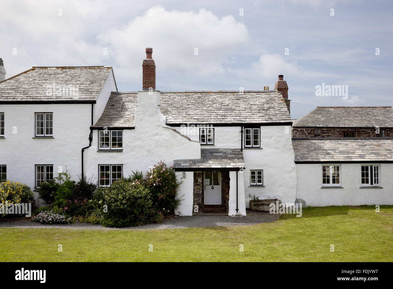 Lower Tresmorn Farm, a medieval farmhouse on the South West Coastal ...