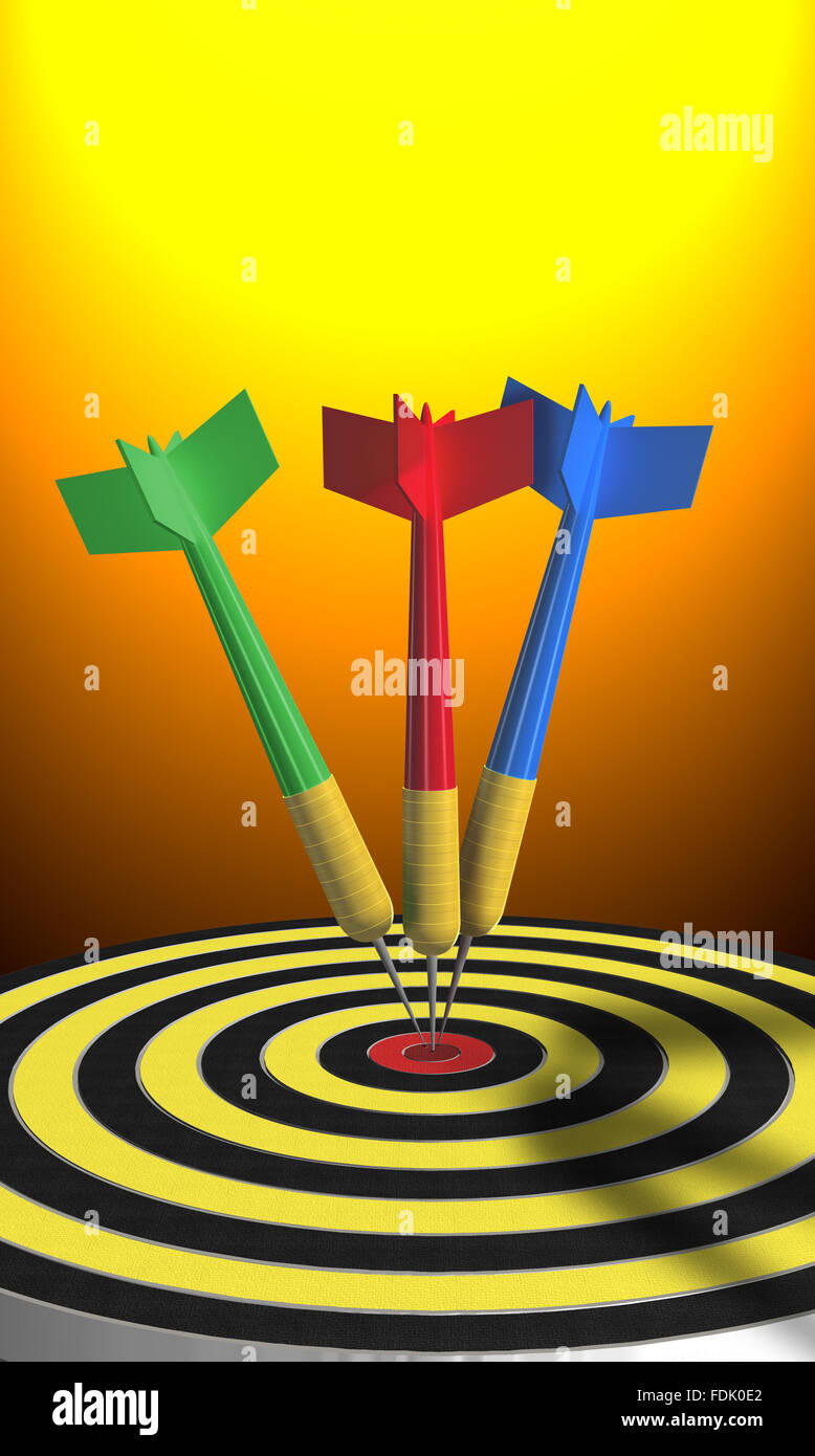 Black red target three hi-res stock photography and images - Alamy