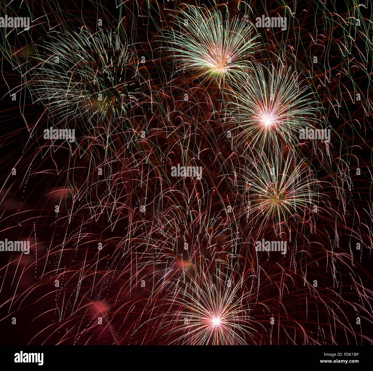 Firework coloured hi-res stock photography and images - Alamy