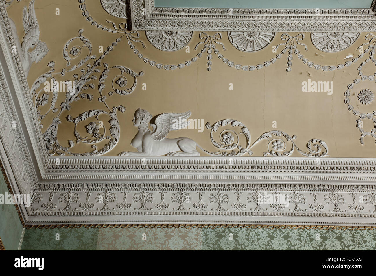 Robert adam ceiling hi-res stock photography and images - Alamy