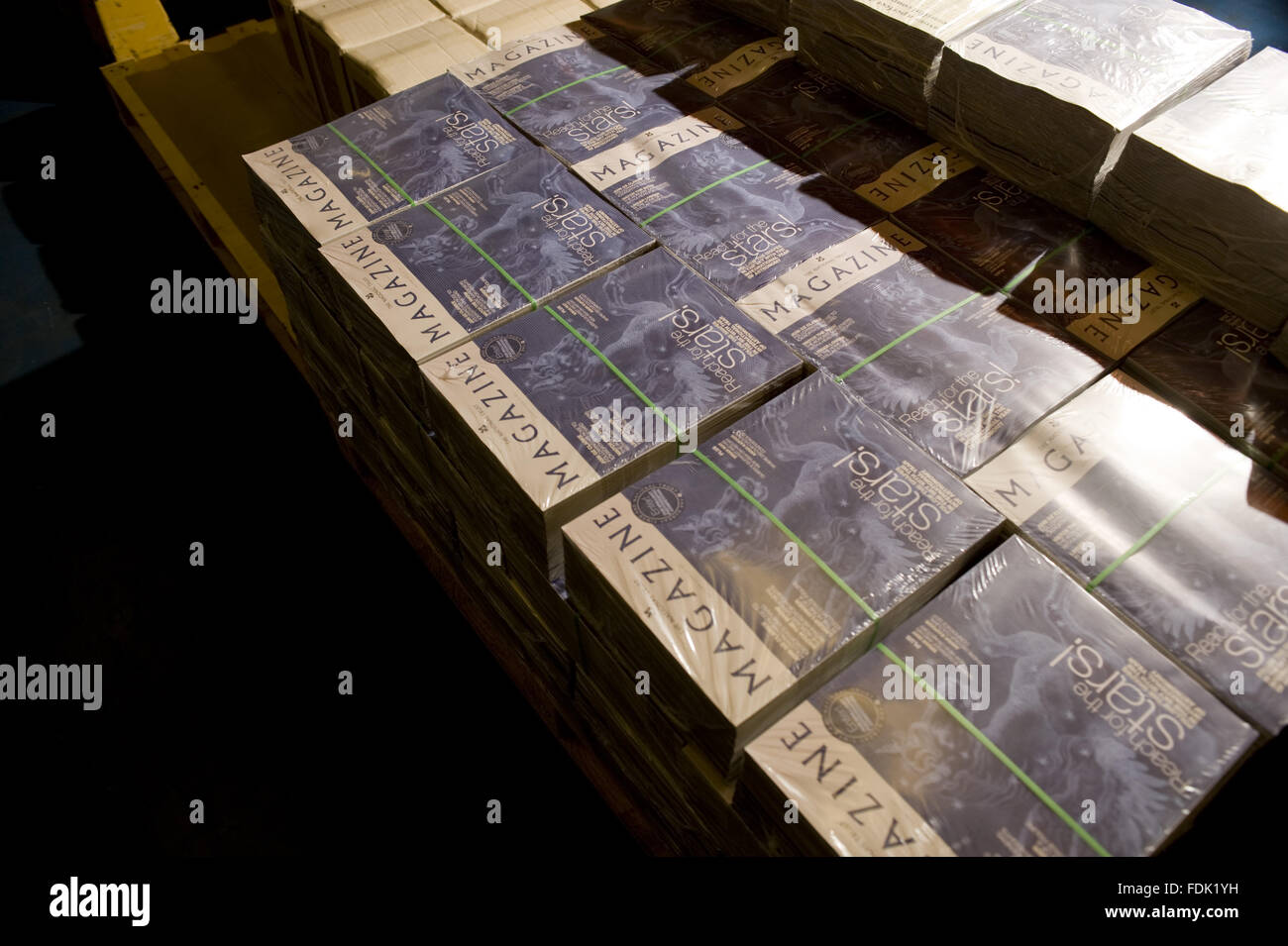 The National Trust Magazine ready for despatch from the Melksham ...