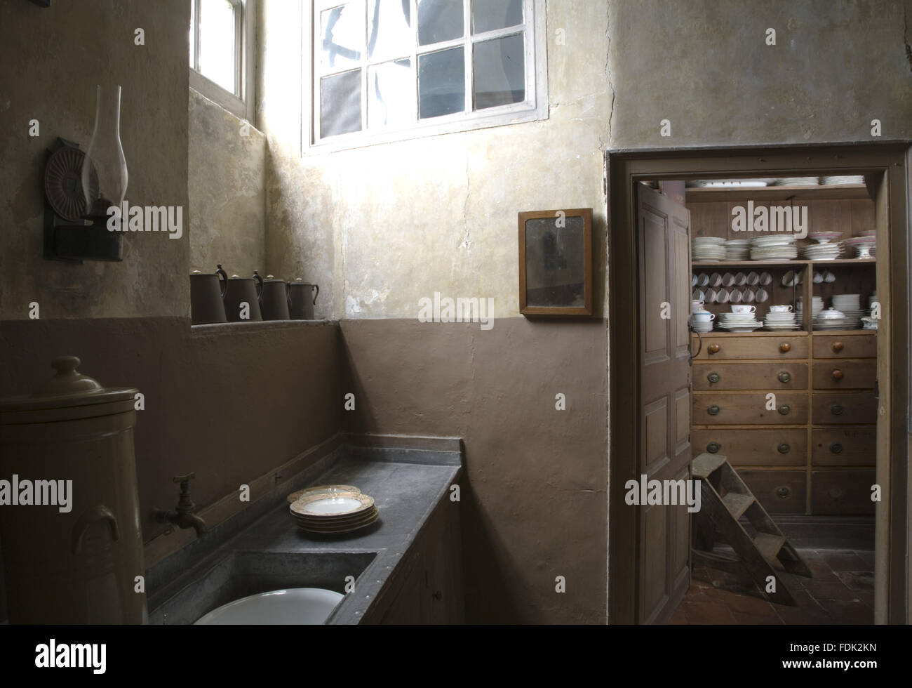 The Still-Room at Erddig, Wrexham, Wales. The Still-Room was originally ...