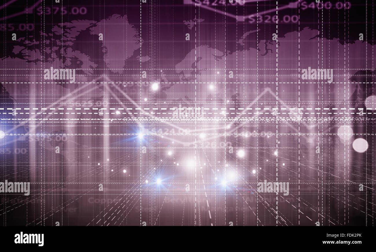 Digital background with infographs and business concepts Stock Photo ...