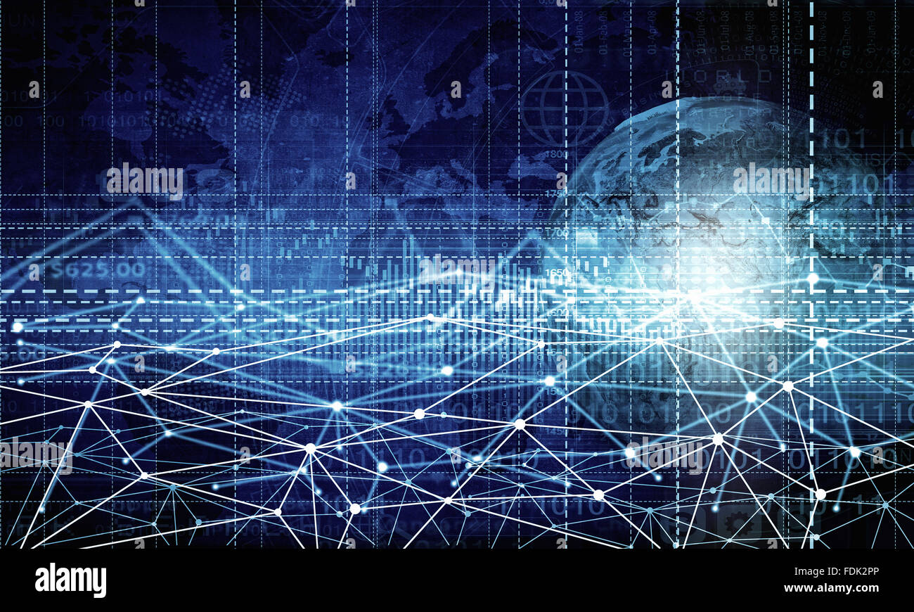 Digital technology background image with connection concept Stock Photo ...