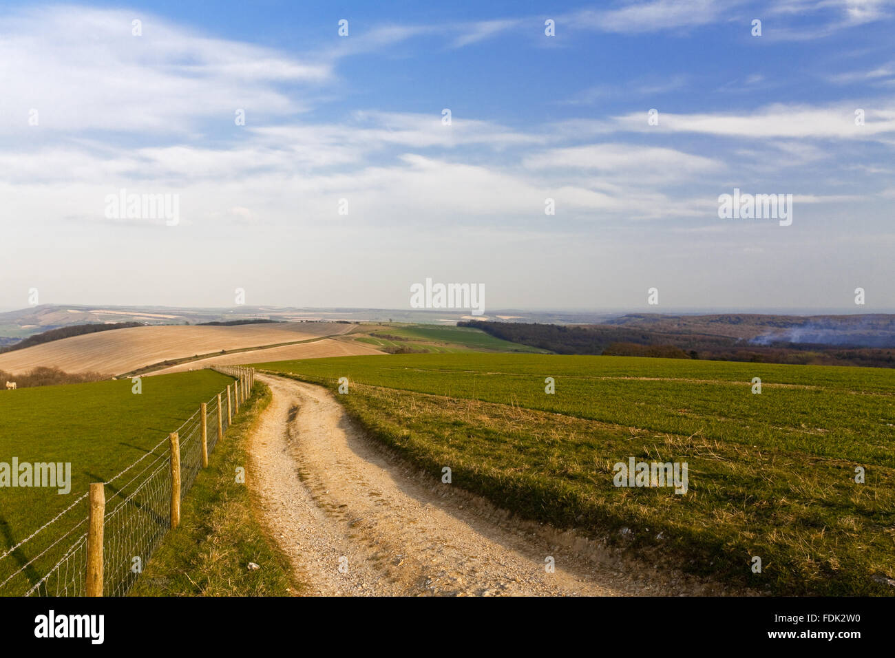 Bignor hill view hi-res stock photography and images - Alamy