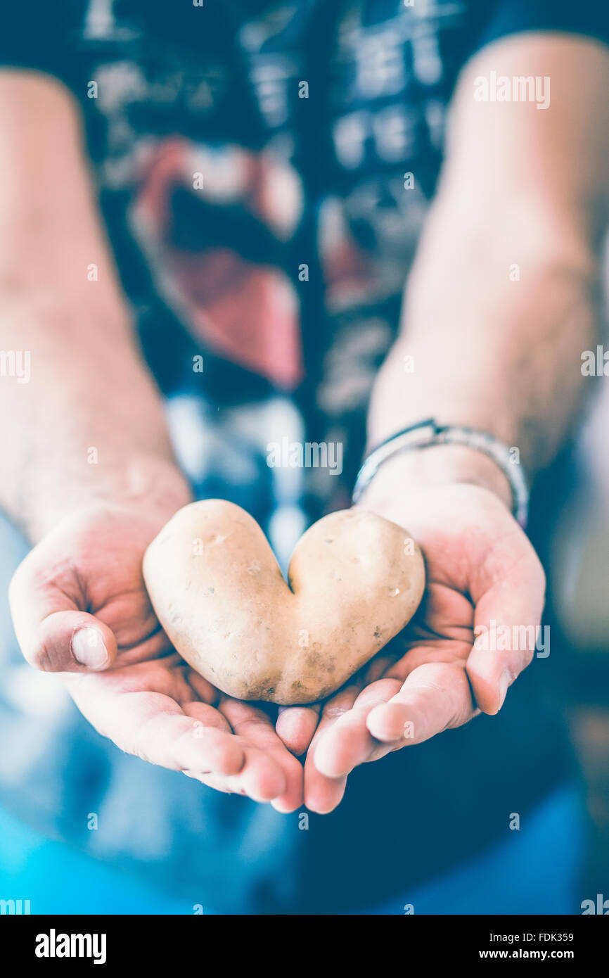 Holding potato adult funny hi-res stock photography and images - Alamy