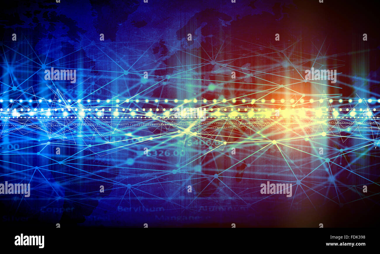 Digital technology background image with connection concept Stock Photo ...