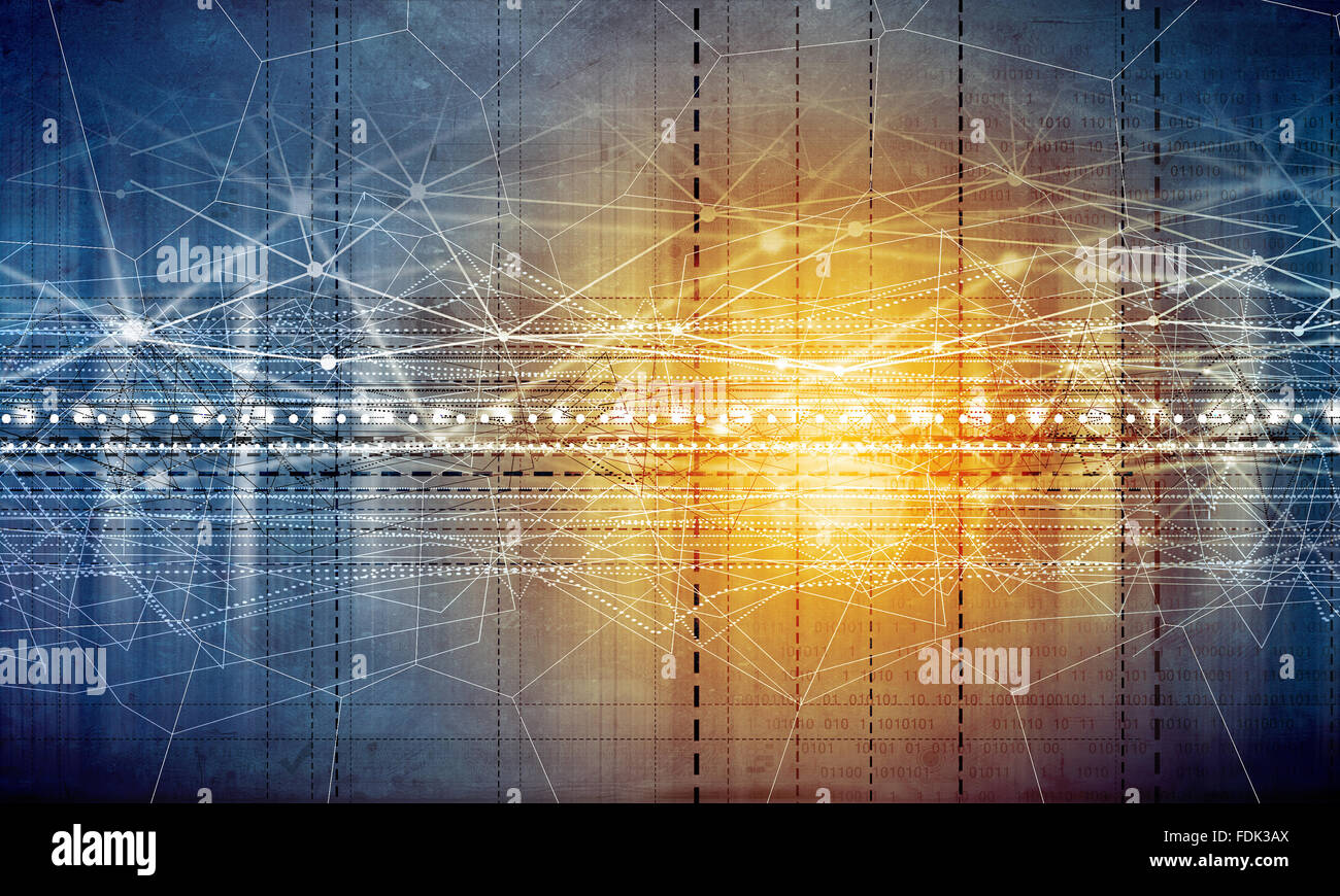 Digital technology background image with connection concept Stock Photo ...