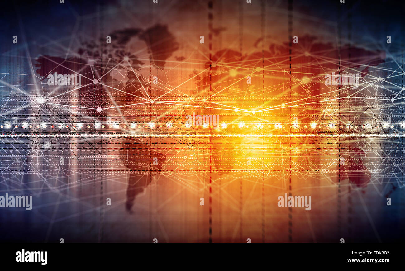 Digital technology background image with connection concept Stock Photo ...
