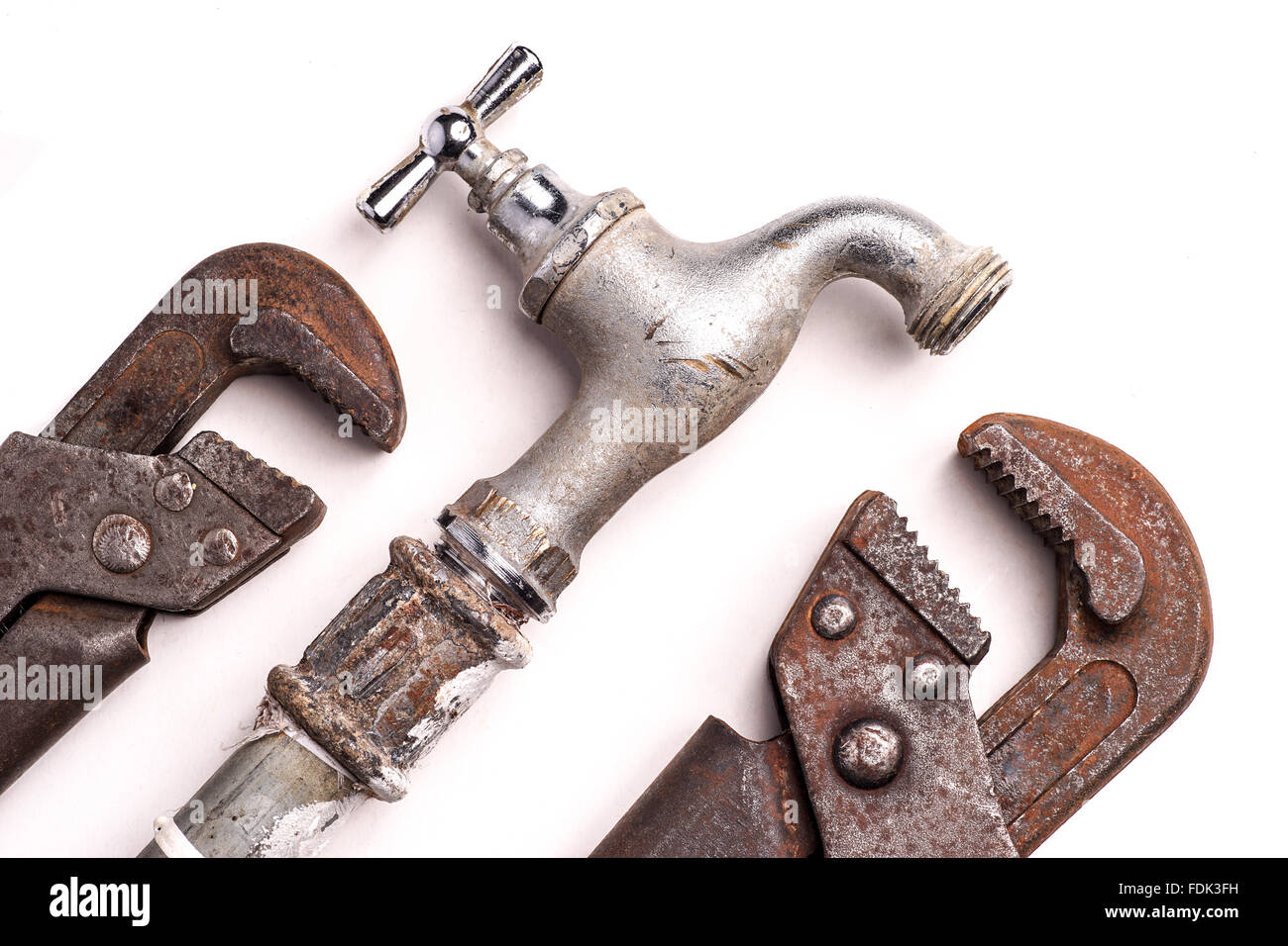 Plumbing tools hi-res stock photography and images - Alamy
