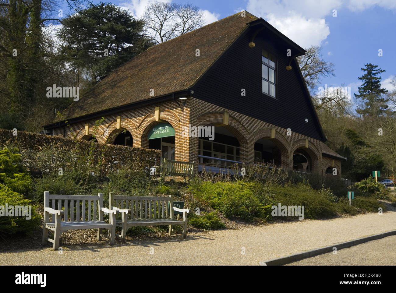 The National Trust restaurant at Chartwell, the home of Sir Winston ...