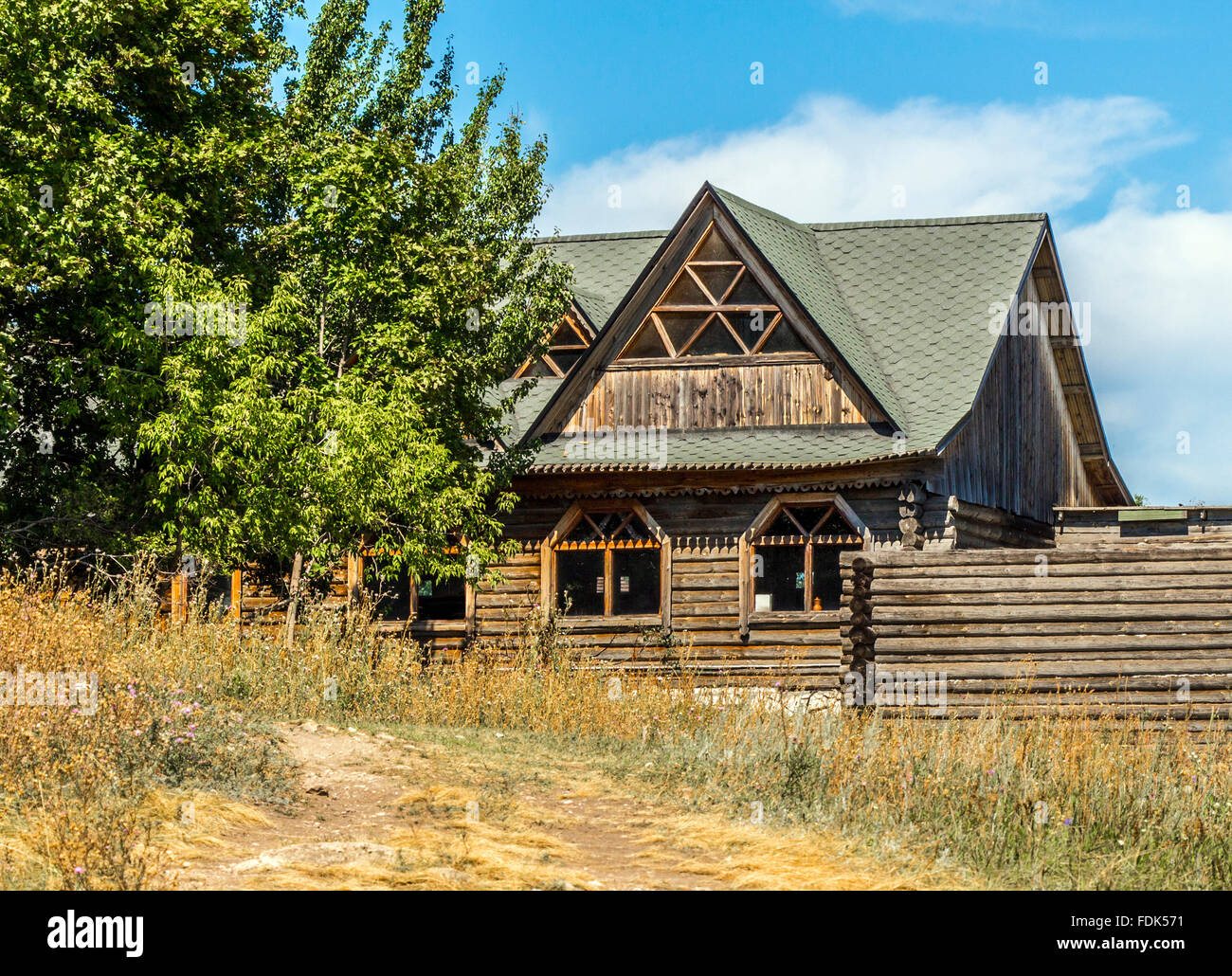 Rural wooden house Stock Photo - Alamy