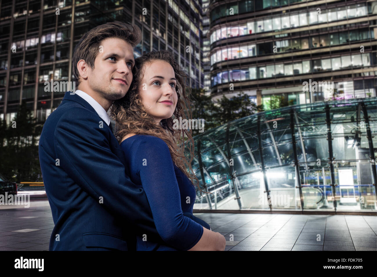 Beautiful young couple Stock Photo - Alamy