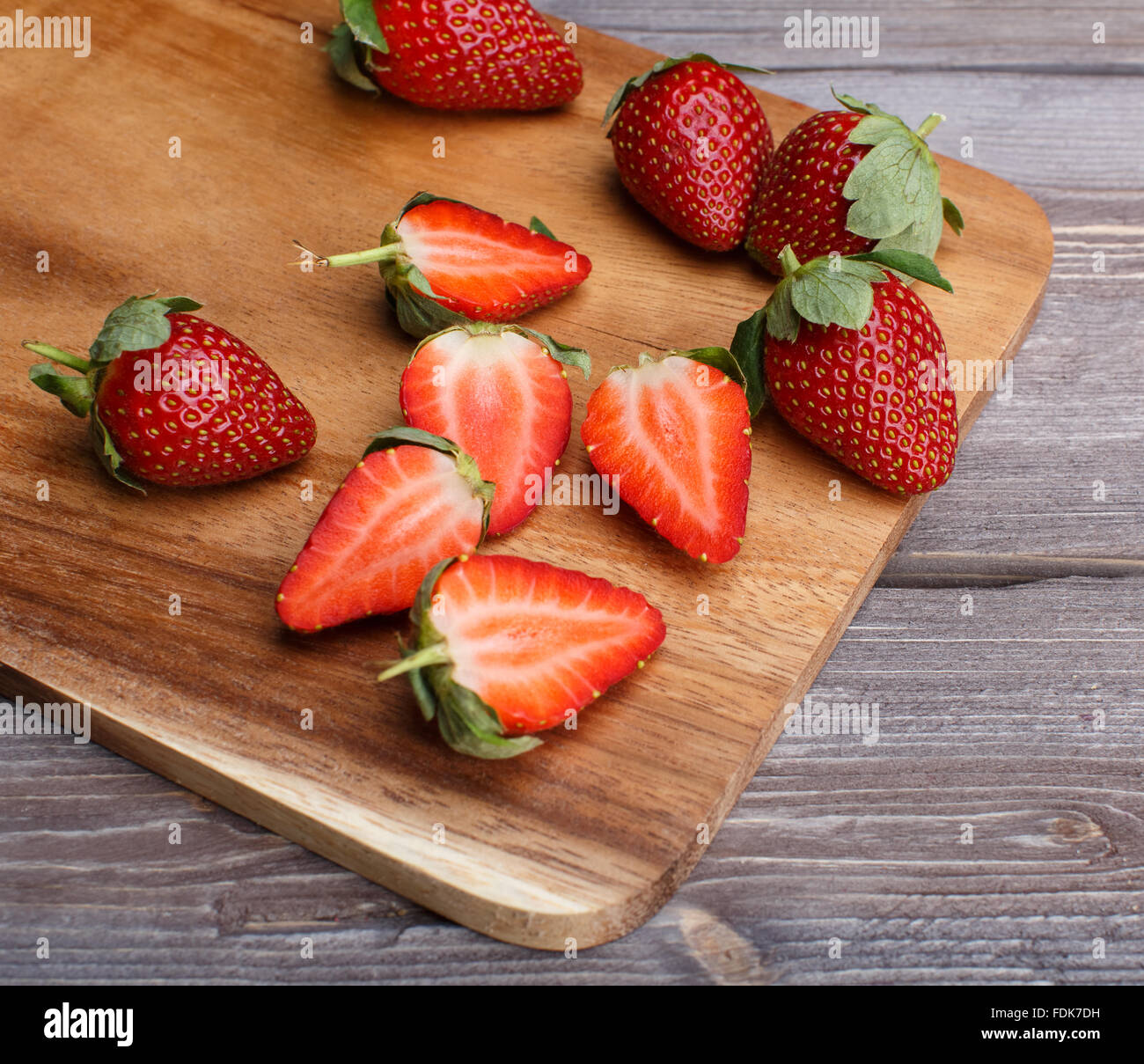 the ripe strawberry Stock Photo - Alamy