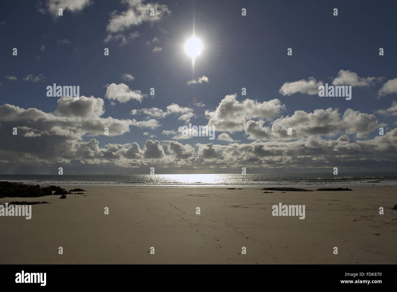 The beach at Pennard, Gower, Wales Stock Photo - Alamy