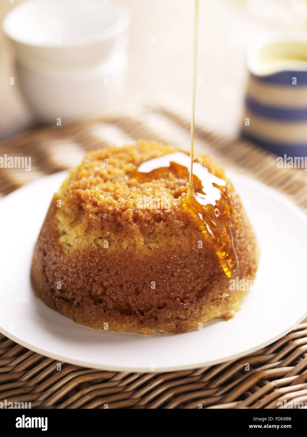 Syrup sponge pudding, one of the delicious dishes served in National ...