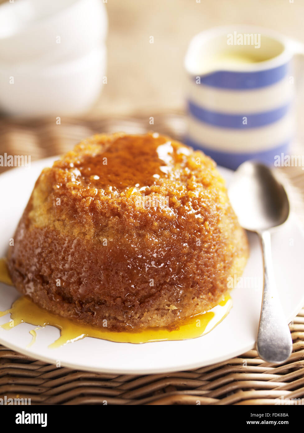 Syrup sponge pudding, one of the delicious dishes served in National ...