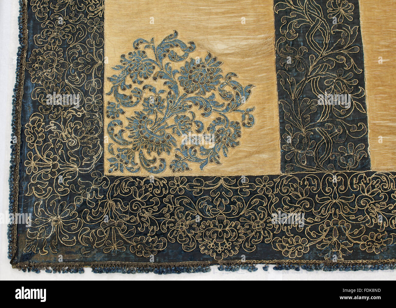Conservation of Ham House Queen's Antechamber wallhangings. The ...