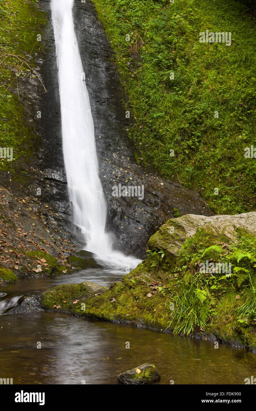 White Lady Waterfall Devon High Resolution Stock Photography and Images - Alamy