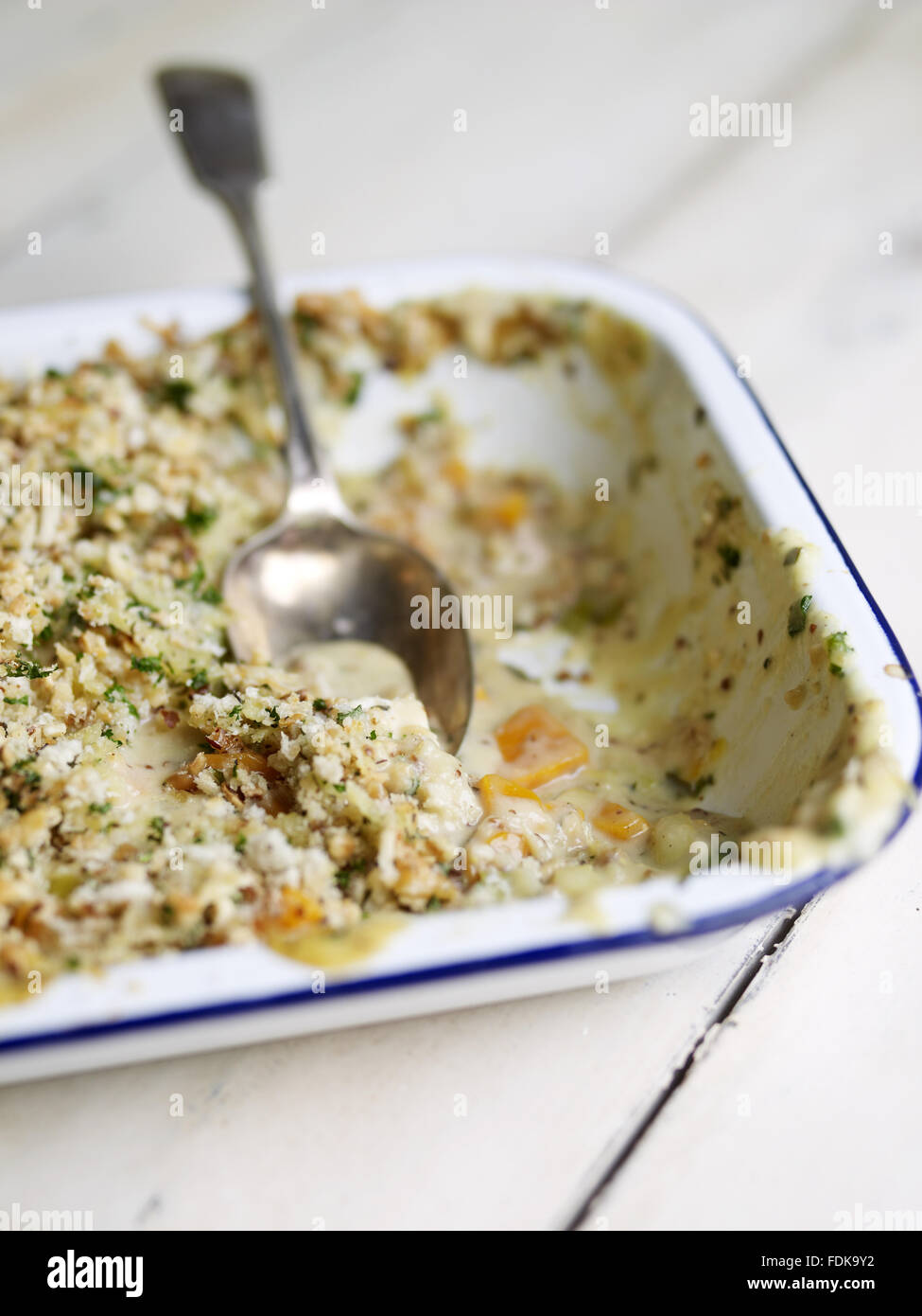 Chicken crumble, one of the delicious dishes served at National Trust ...
